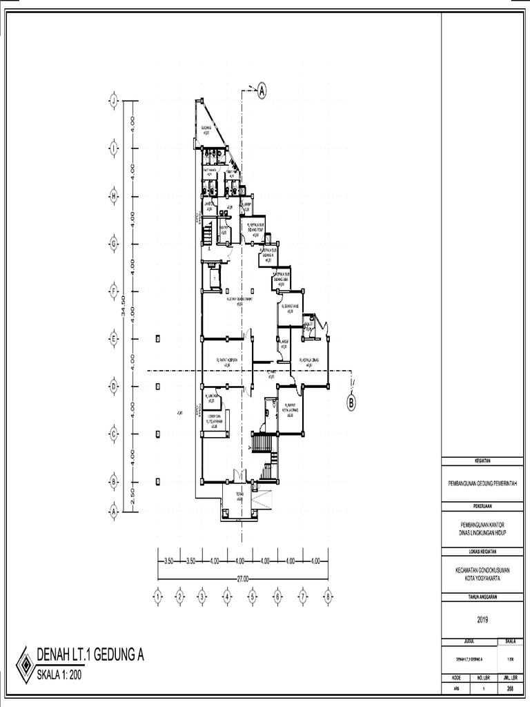 Gambar Gedung A PDF | PDF