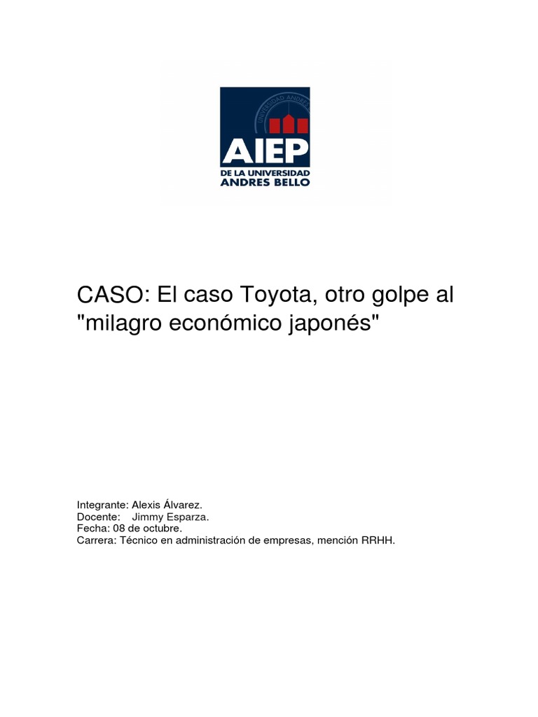Matriz BCG | PDF | Toyota | Calidad (comercial)