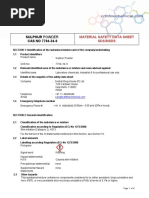 Gardobond - Additive H 7375 Msds Ver1 | PDF | Hygiene | Personal ...