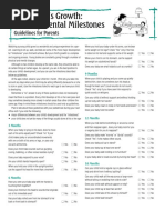 ASQ-3 33 Month Questionnaire | PDF