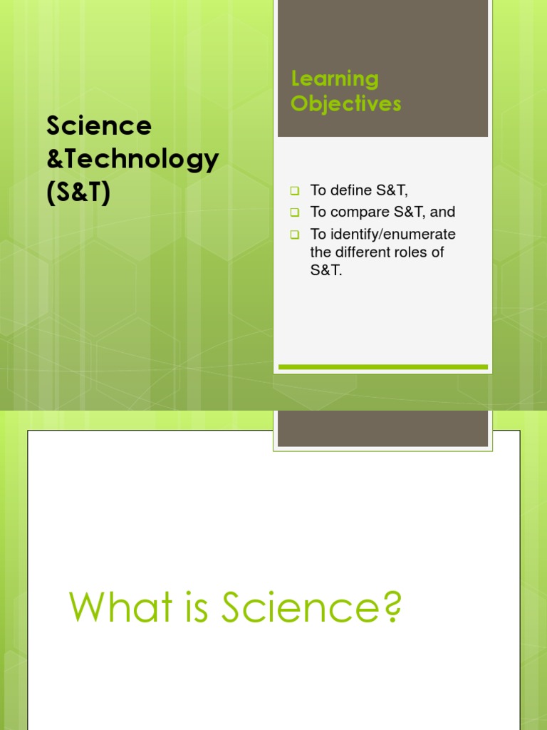 Lect #2 What Is STS | Download Free PDF | Science | Design