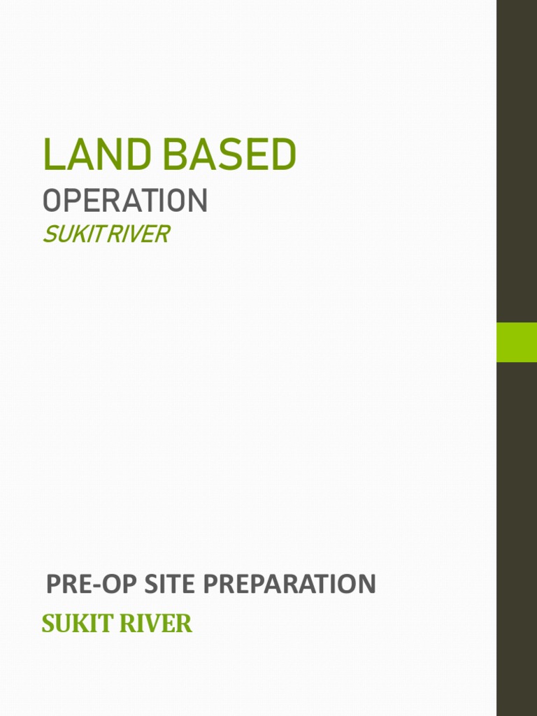 Sukit River | PDF | Dredging | Tonne