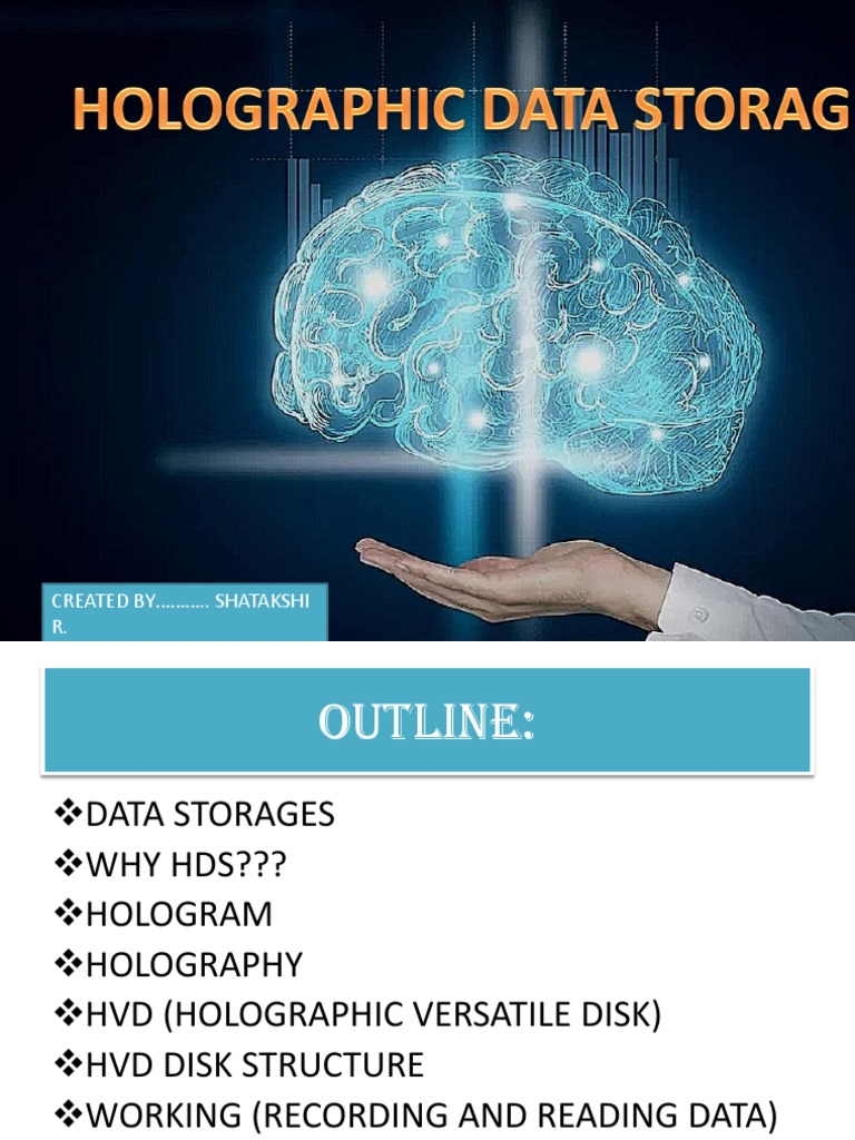 Created by .. Shatakshi R | PDF | Holography | Computer Data Storage