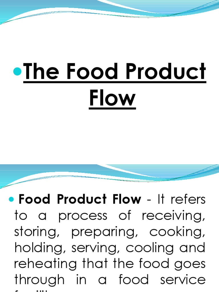 Food Product Flow | PDF | Fahrenheit | Foods