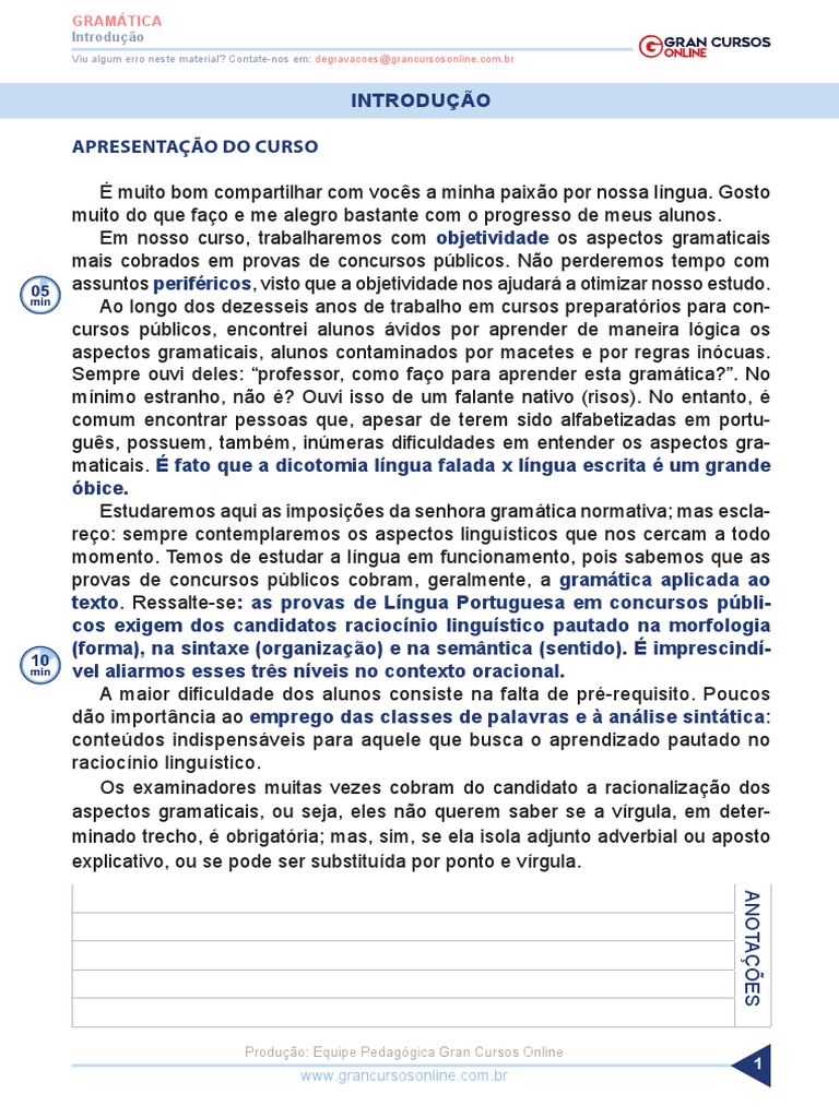 Resumo 1451205 Claiton Natal 88779015 Gramatica Aplicada Ao Texto 2019 ... Resumo 1451205 Claiton Natal 88779015 Gramatica Aplicada Ao Texto 2019 ...