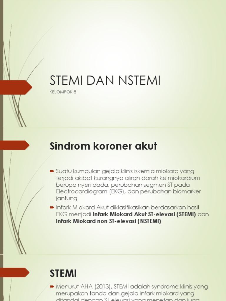 Stemi Dan Nstemi | PDF