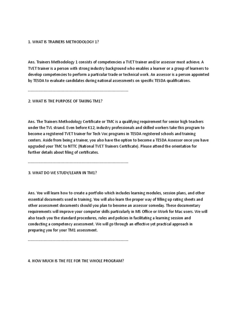 Trainers Methodology New | PDF | Learning | Behavior Modification