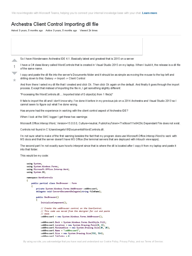 With Wonderware | PDF | File Format | Microsoft Visual Studio