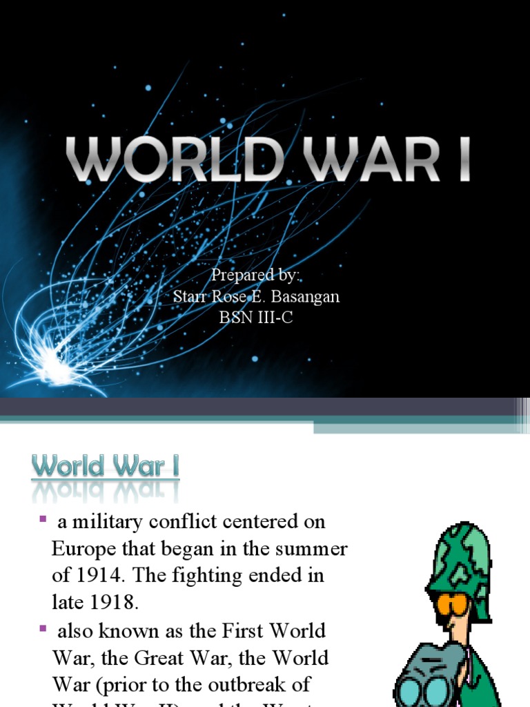 Causes and Course of World War 1 | PDF | Allies Of World War I ...