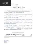 Botswana Affidavit | PDF