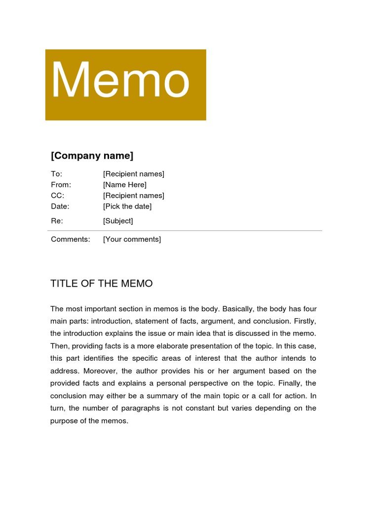 General Simple White Memo-WPS Office | PDF