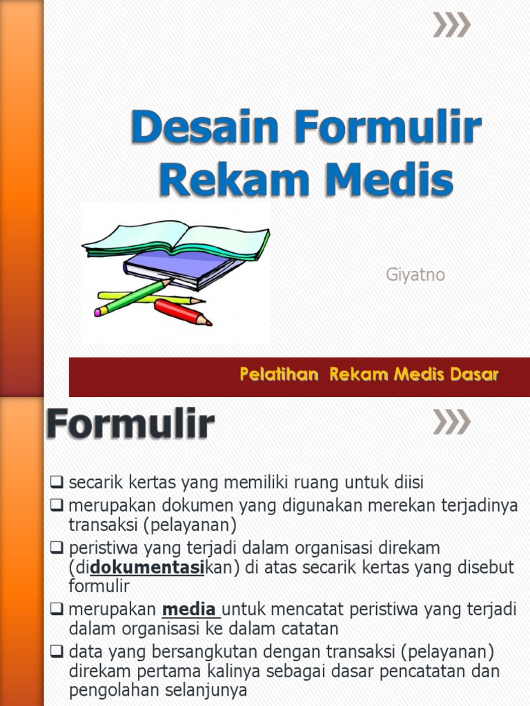 Desain Formulir Rekam Medis | PDF