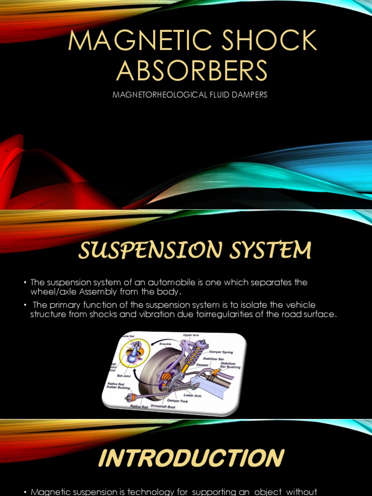 Magnetic Shock Absorbers: Magnetorheological Fluid Dampers | PDF
