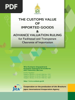 Customs Valuation Rules 2007 | PDF | Prices | Sales