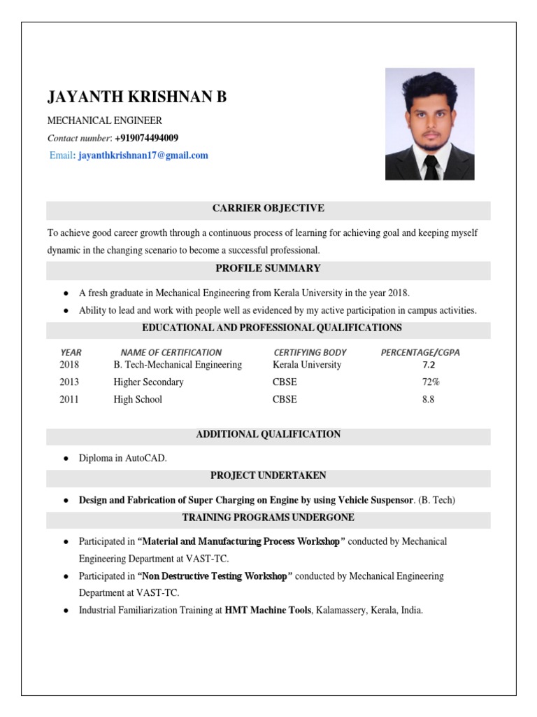 Jayanth Krishnan B: Contact Number: +919074494009 | PDF | Kerala ...