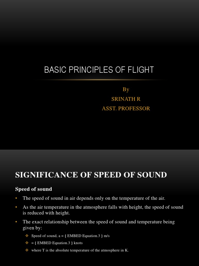 Basic Principles of Flight PDF | PDF | Lift (Force) | Drag (Physics)
