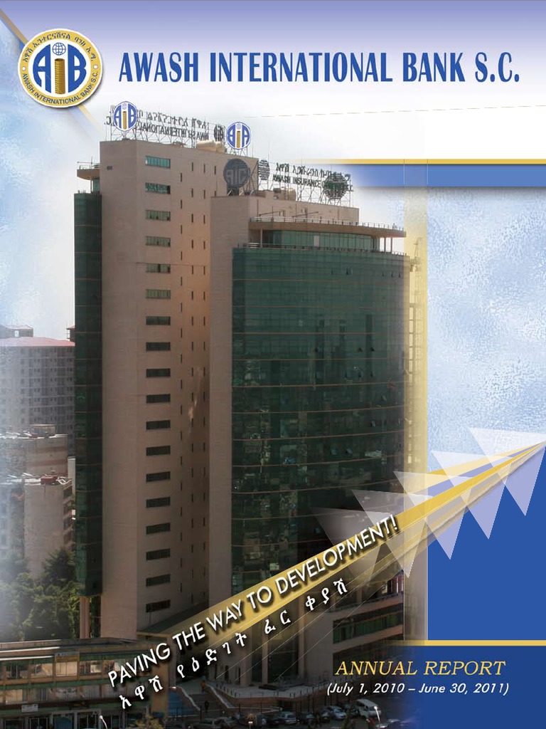 Awash-Annual Report (2010-11) PDF | PDF | Dividend | Banks