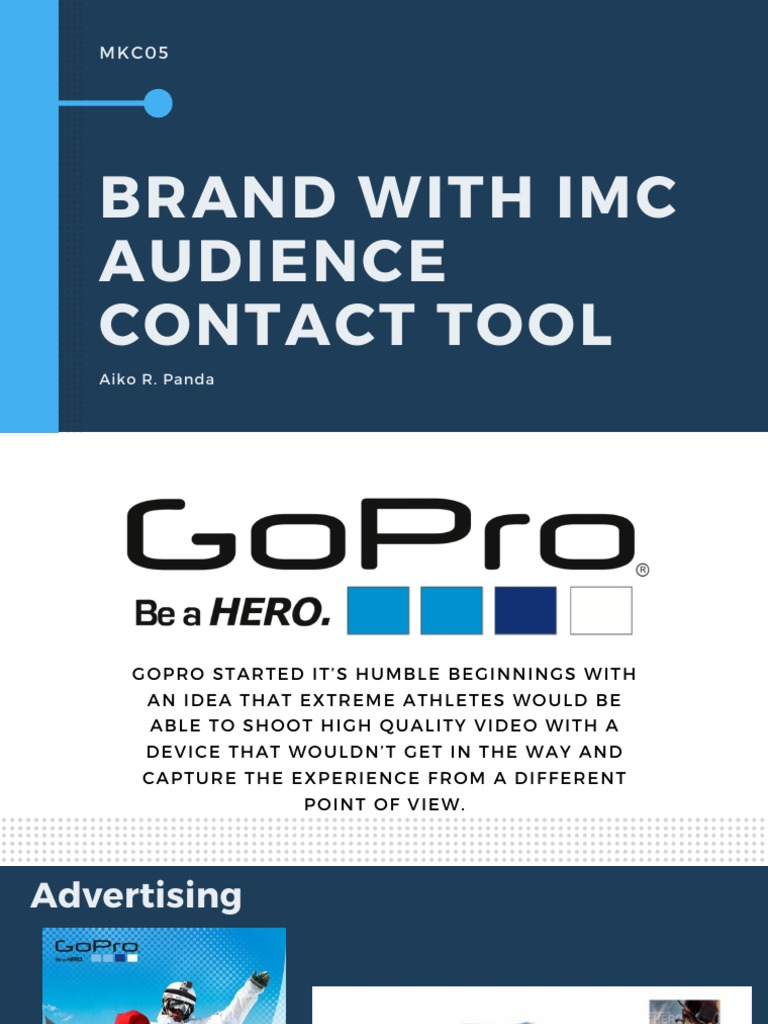 Brand With Imc Audience Contact Tool: Aiko R. Panda | PDF