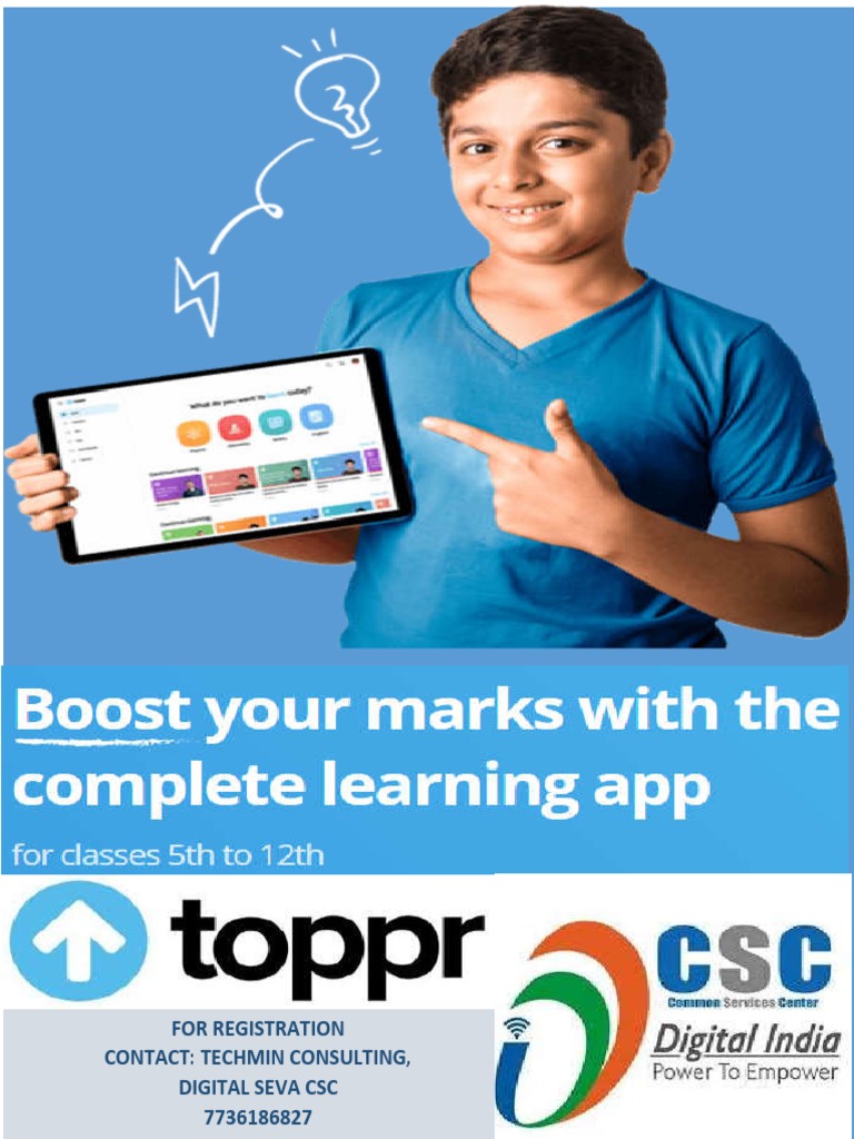 Toppr CSC Ad | PDF | Computers