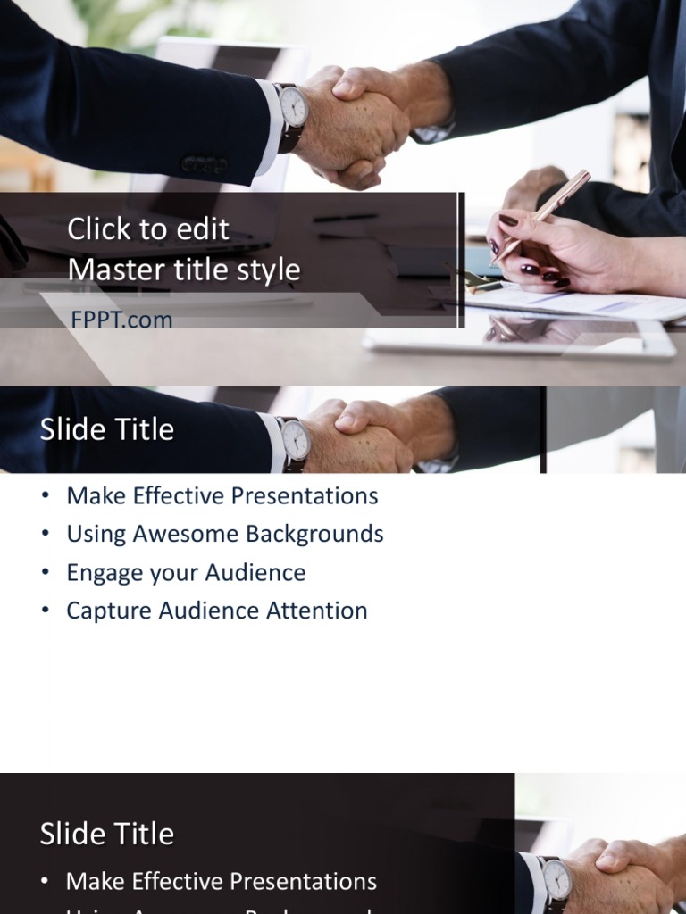 Handshake Template 16x9 | PDF