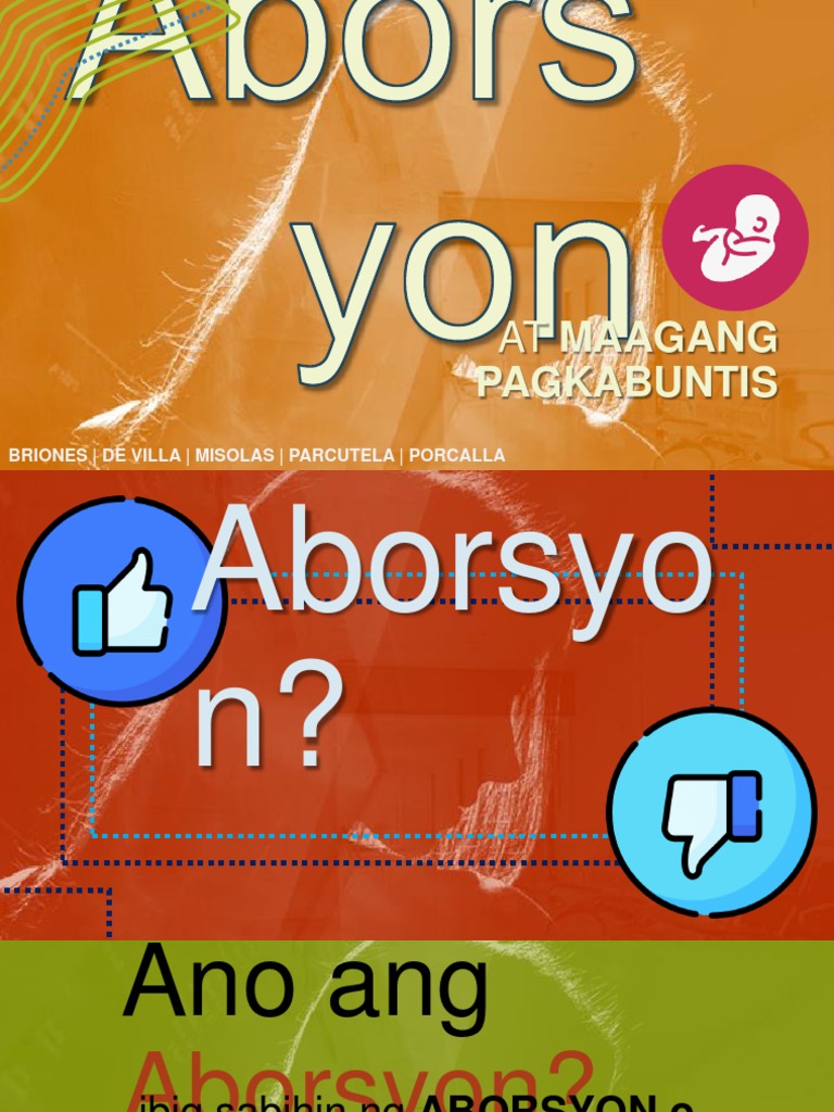 Aborsyon (Autosaved) | PDF