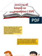 Subject Orientation For ESP | PDF
