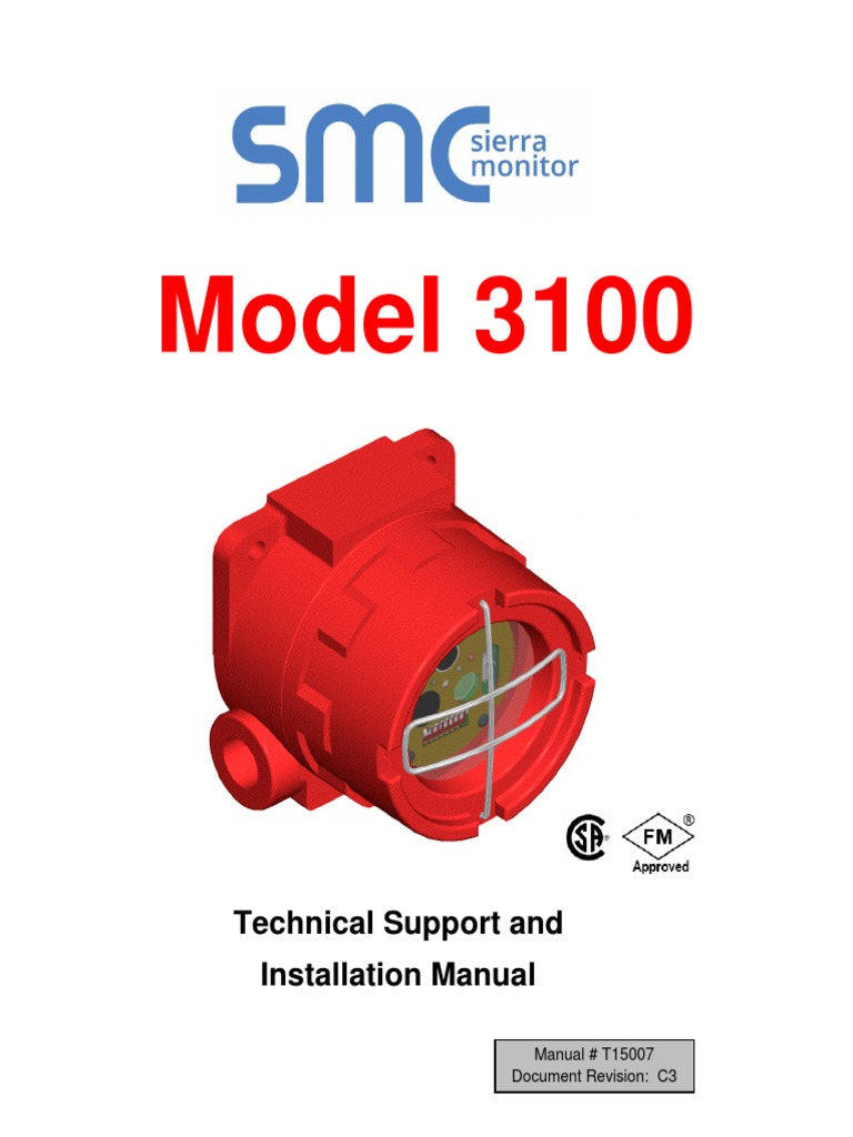 Model 3100: Technical Support and Installation Manual | PDF | Relay ...