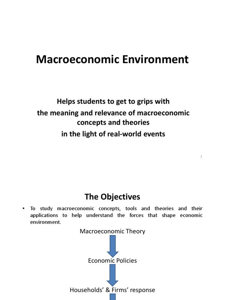 Macroeconomic Environment | PDF