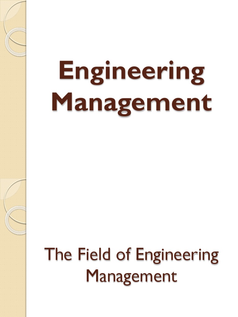 1 Engineering-Management | PDF | Engineering | Academic Degree