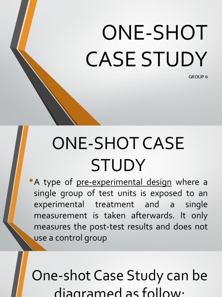 One-Shot Case Study: Group 6 | PDF