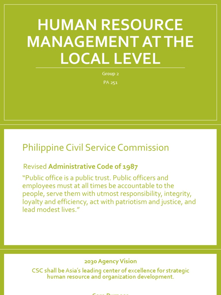 Human Resource Management Guidelines | PDF | Competence (Human ...