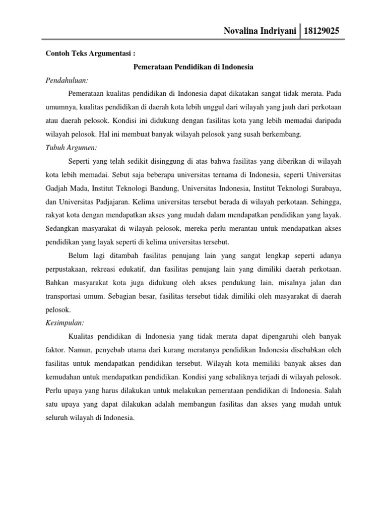 Contoh Teks PKB | PDF