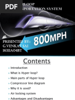 Hyperloop: Presented By: Aniket Deolikar | PDF | Hyperloop | Engineering