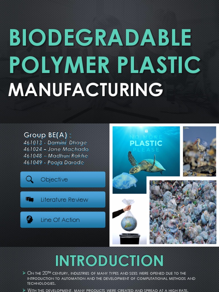 Biodegradable Polymer Plastic | PDF | Biodegradation | Plastic