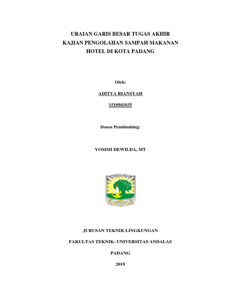 Ugb Aditya Riansyah (1510941035) | PDF