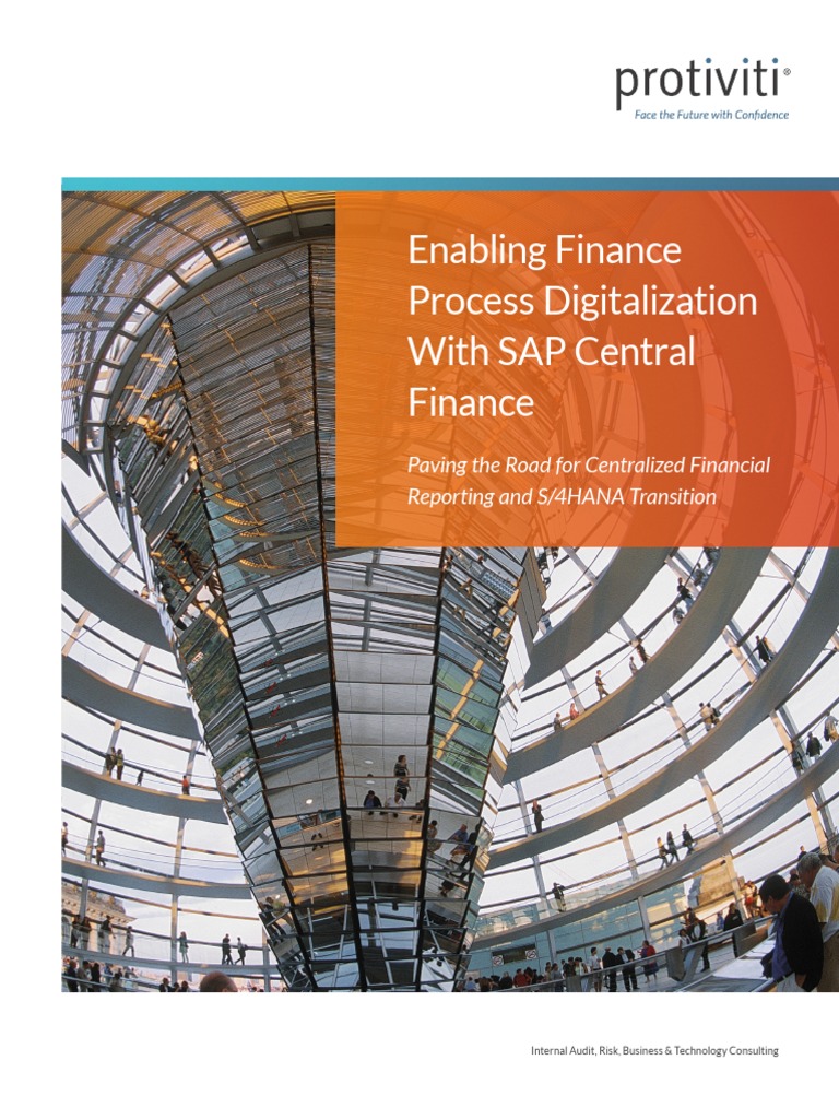 Sap Central Finance Whitepaper | PDF | Sap Se | Business Process