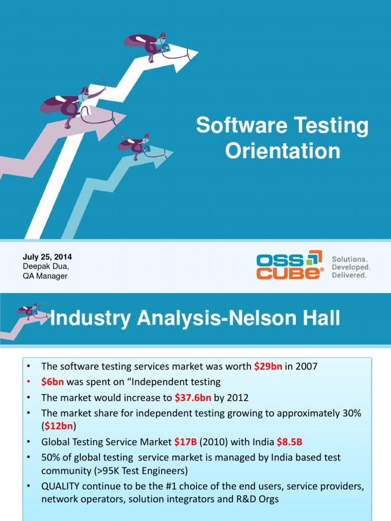 Software Testing Orientation: July 25, 2014 | PDF | Software Testing ...