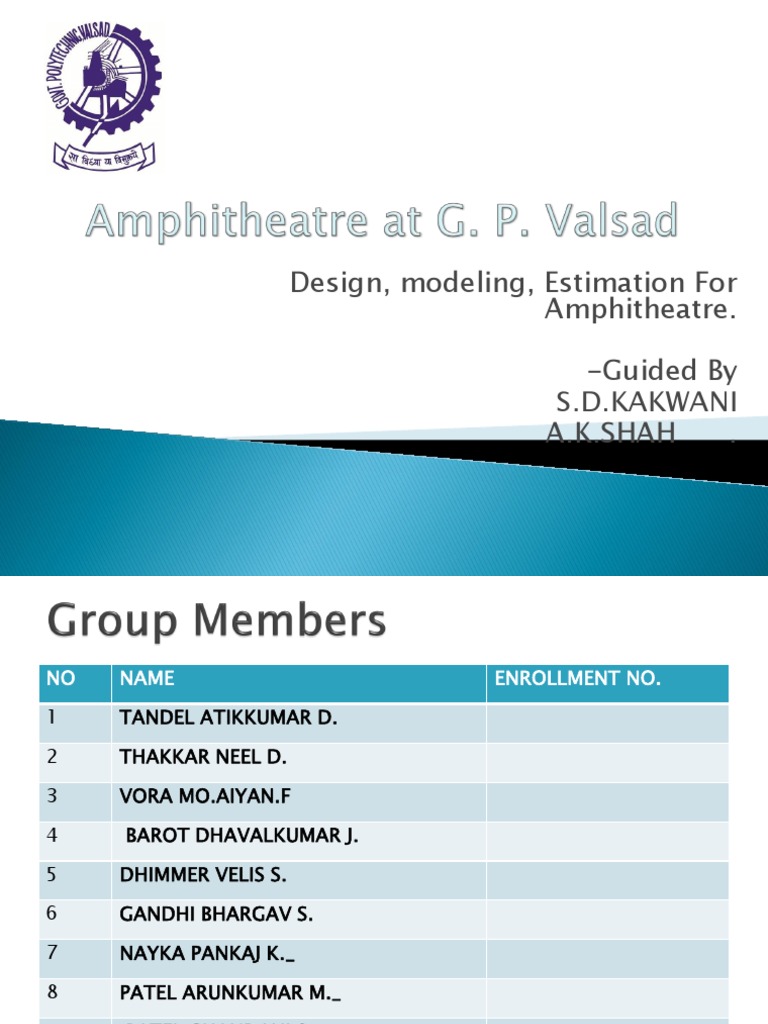 Design of Amphitheater | PDF | Reflection (Physics) | Sound