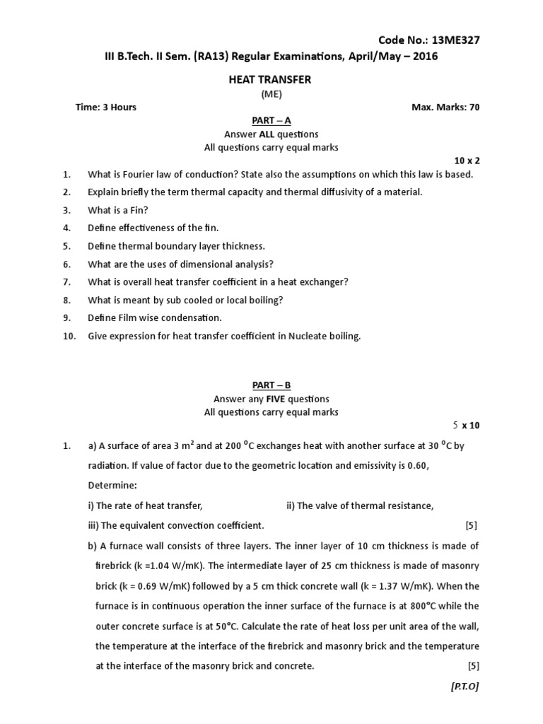 Heat Transfer Book | PDF | Heat Transfer | Thermal Conduction