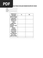 Rubrica de Autoevaluacion Clases de Cocina | PDF | Cocina ...