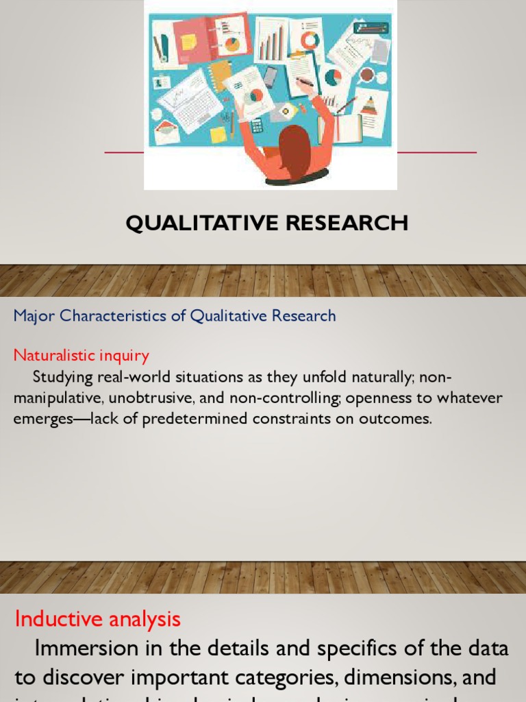 Major Characteristics of Qualitative Research | PDF | Qualitative ...