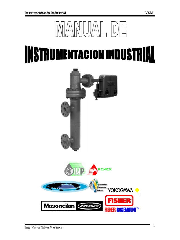 Manual de Instrumentacion Industrial | PDF | Medida de presión | Presión