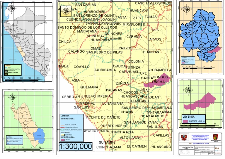Distritos y Provincias de Lima, Perú | PDF | América del Sur | Perú