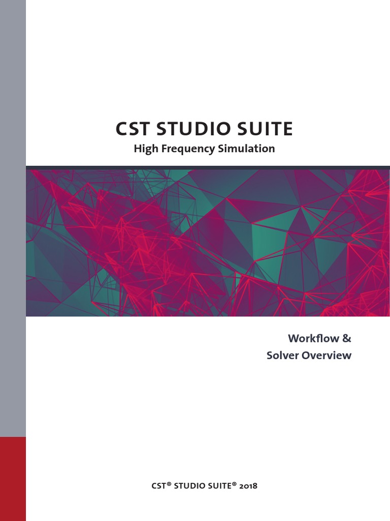 CST STUDIO SUITE - High Frequency Simulation | PDF | Antenna (Radio ...