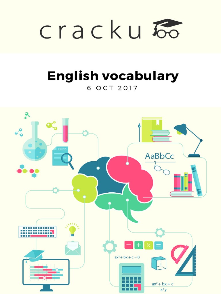 CAT Vocabulary Word List PDF | PDF | Cognition | Semiotics