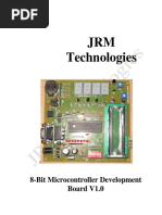 8051 Student Projects | PDF | Microcontroller | Flash Memory