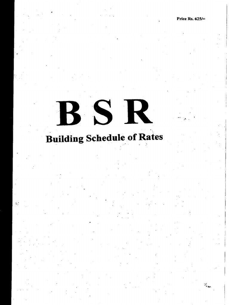 Proposed Revision and Increase of Rates in the Building Schedule of ...