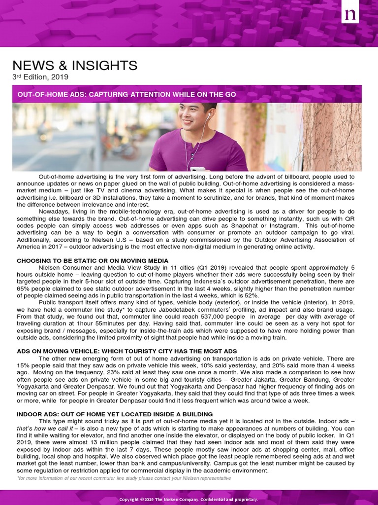 Nielsen Watch Newsletter 2019 (ENG) | PDF | Audience Measurement ...