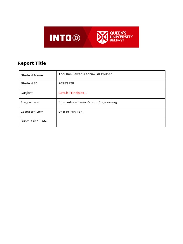 EEE Lab Report | PDF | Voltage | Resistor